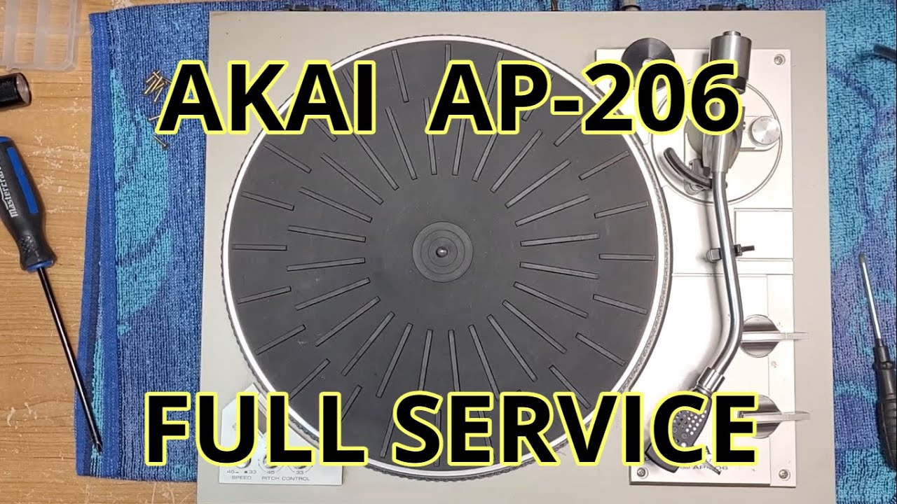 Akai AP-206: Full Service - YouTube