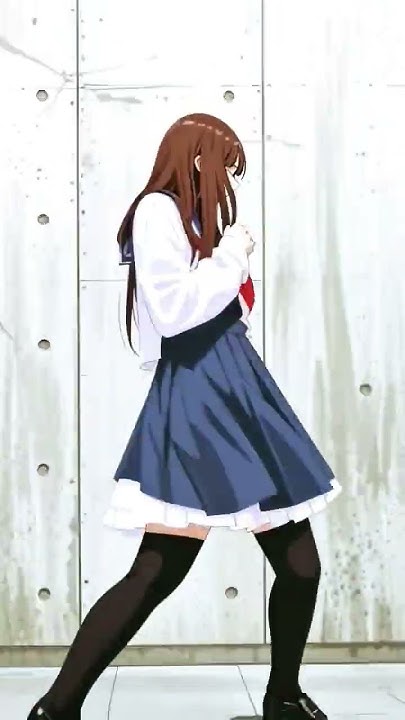 Anime Girl Dance Video 📽️📸 Mcstan Anime Shorts Youtubeshorts Anime Dance Fyp Ai