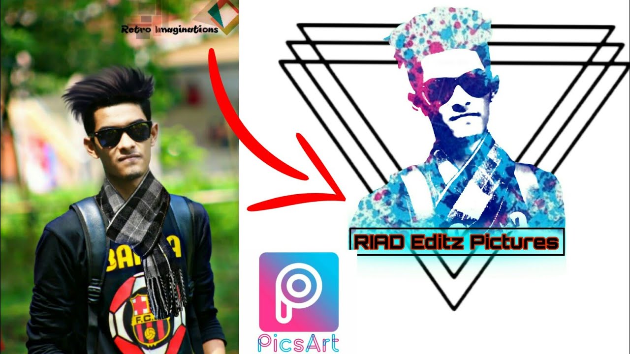 Picsart logo design tutorial | How to logo picsart | Making picsArt ...