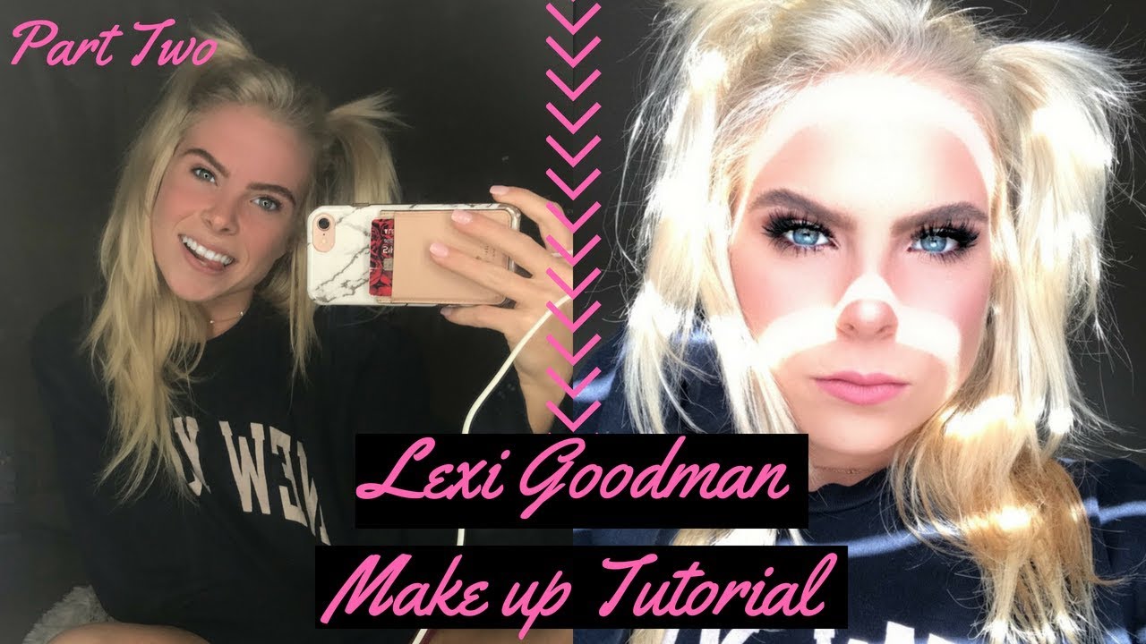 Lexi Goodman Competition makeup routine! ***Part 2*** - YouTube