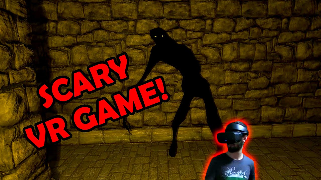 MY FIRST VR HORROR GAME REACTION! | VR Scary Game on Oculus Rift S ...