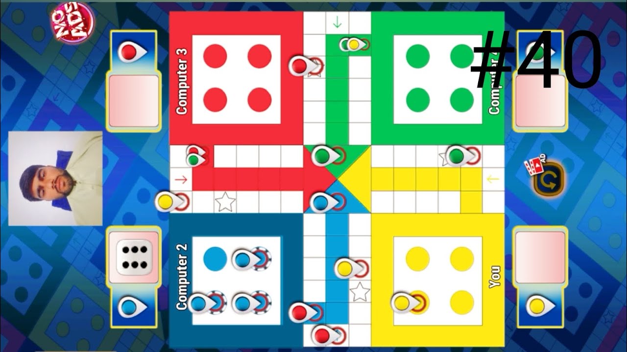 ludo king 4 players Mobile GamePlay | ludo king offline Game #40 - YouTube