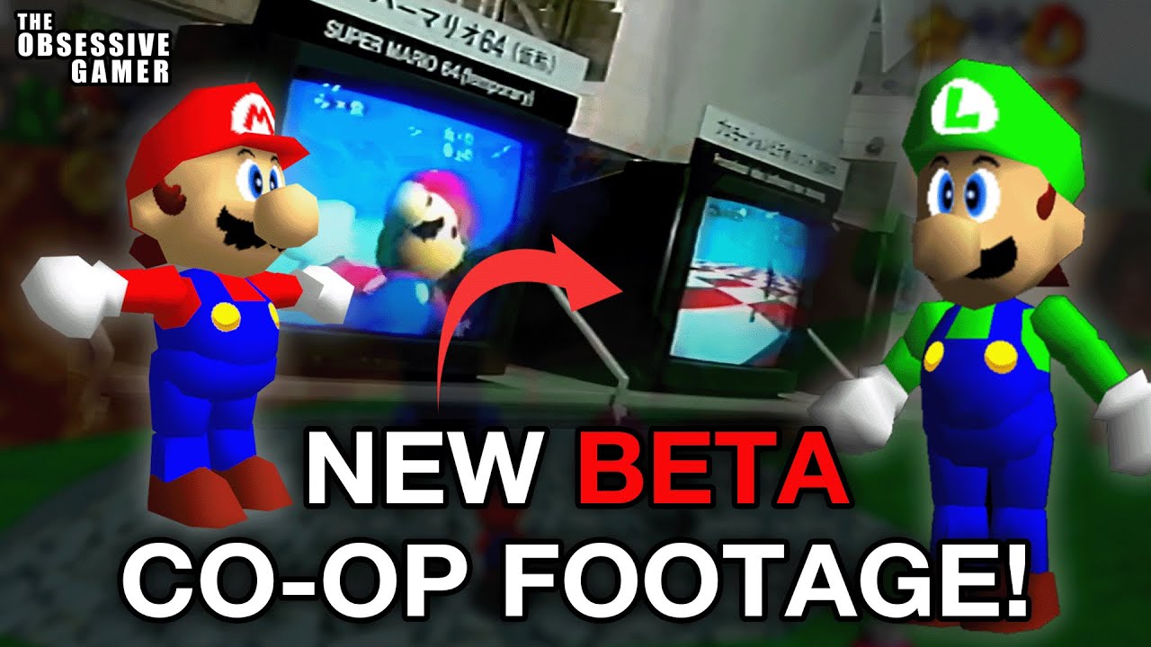 Analyzing the Beta Multiplayer and Cut Luigi of Super Mario 64 | Cut ...
