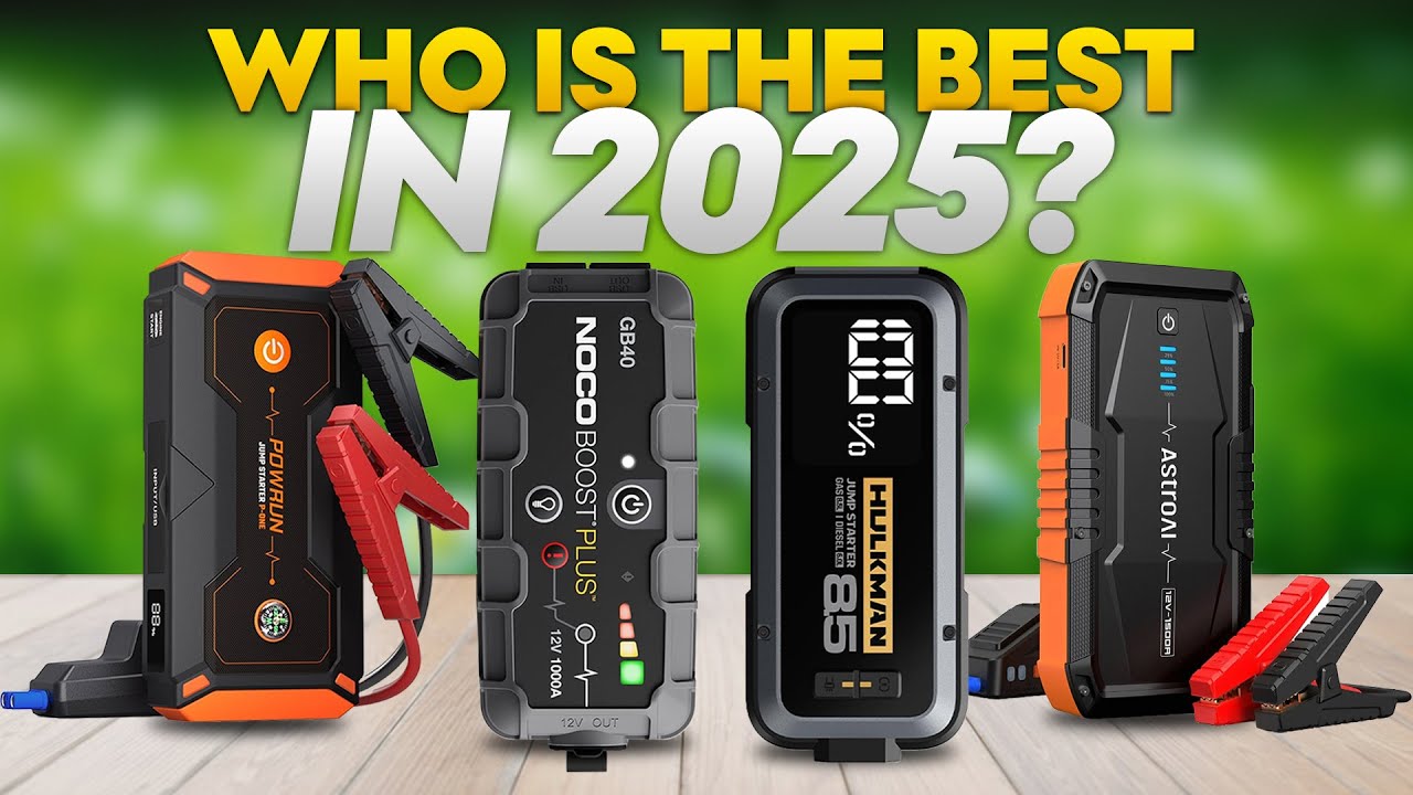 Best Portable Jump Starters 2025 for Car Battery & Small Trucks - YouTube