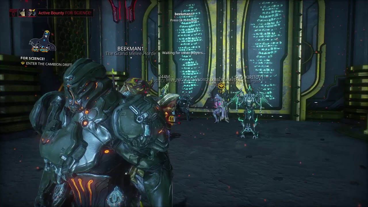 Warframe heart of deimos fishing - YouTube