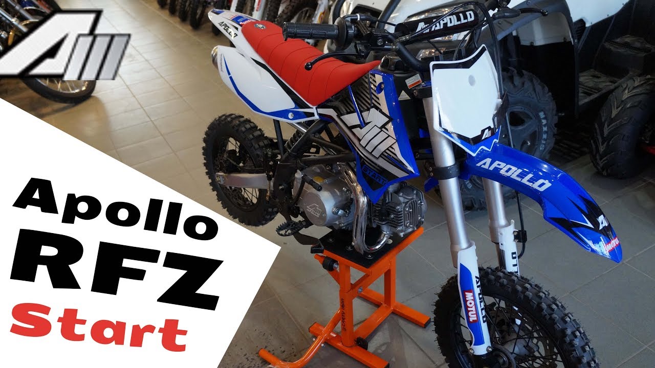 Обзор питбайка Apollo RFZ Start 125. Правдивый обзор. - YouTube