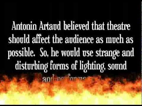 Theatre Of Cruelty -Antonin Artaud - YouTube