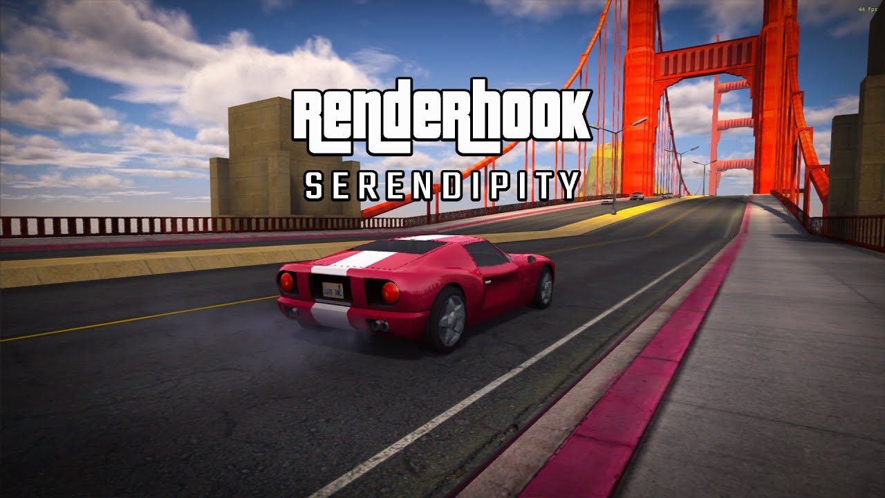 GTA SA Renderhook Serendipity Graphics Mod - YouTube