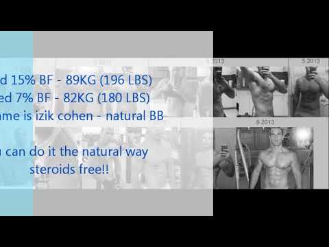 amazing 180 days body transformation steroids free (anabolic diet ...
