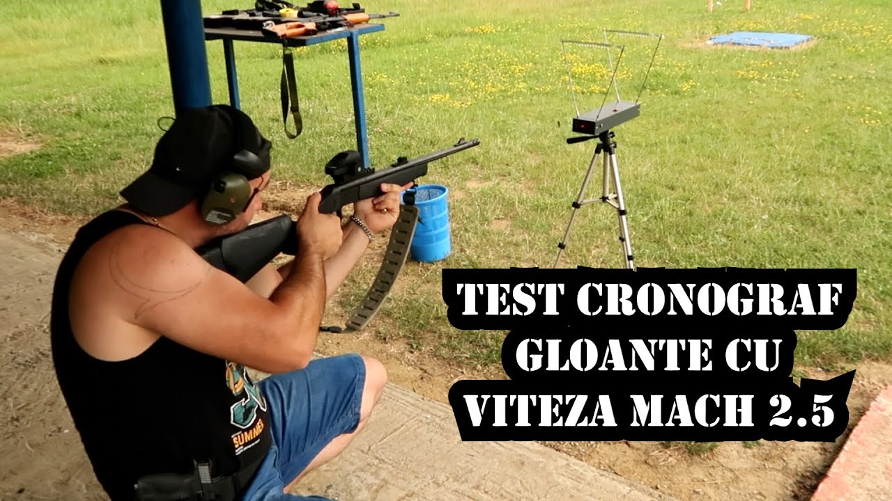 TEST CRONOGRAF: GLOANTE CU VITEZA MACH 2.5 - YouTube