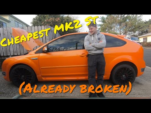 I bought the CHEAPEST MK2 Focus ST (It's already *BROKEN*) - YouTube