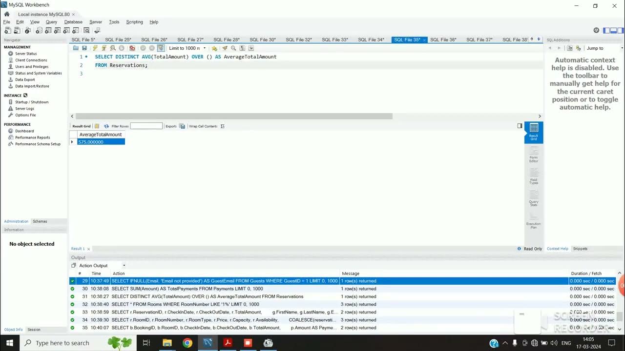 Handling database using SQL queries - YouTube