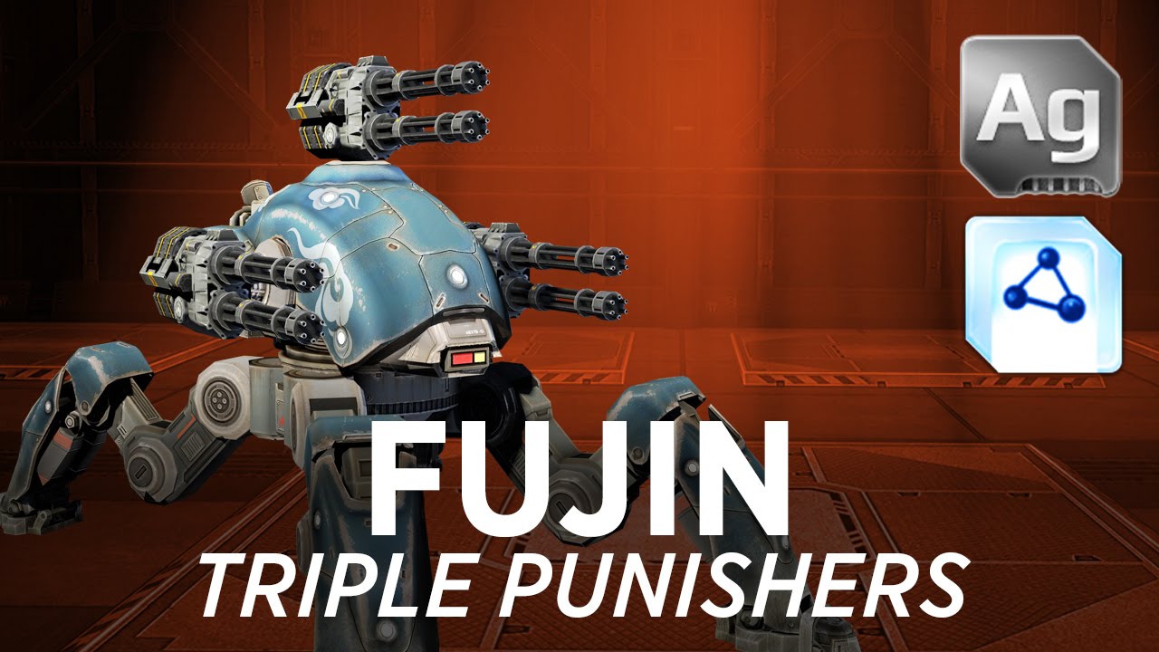 War Robots [WR] - Fujin Triple Punishers (w/ gameplay) - YouTube