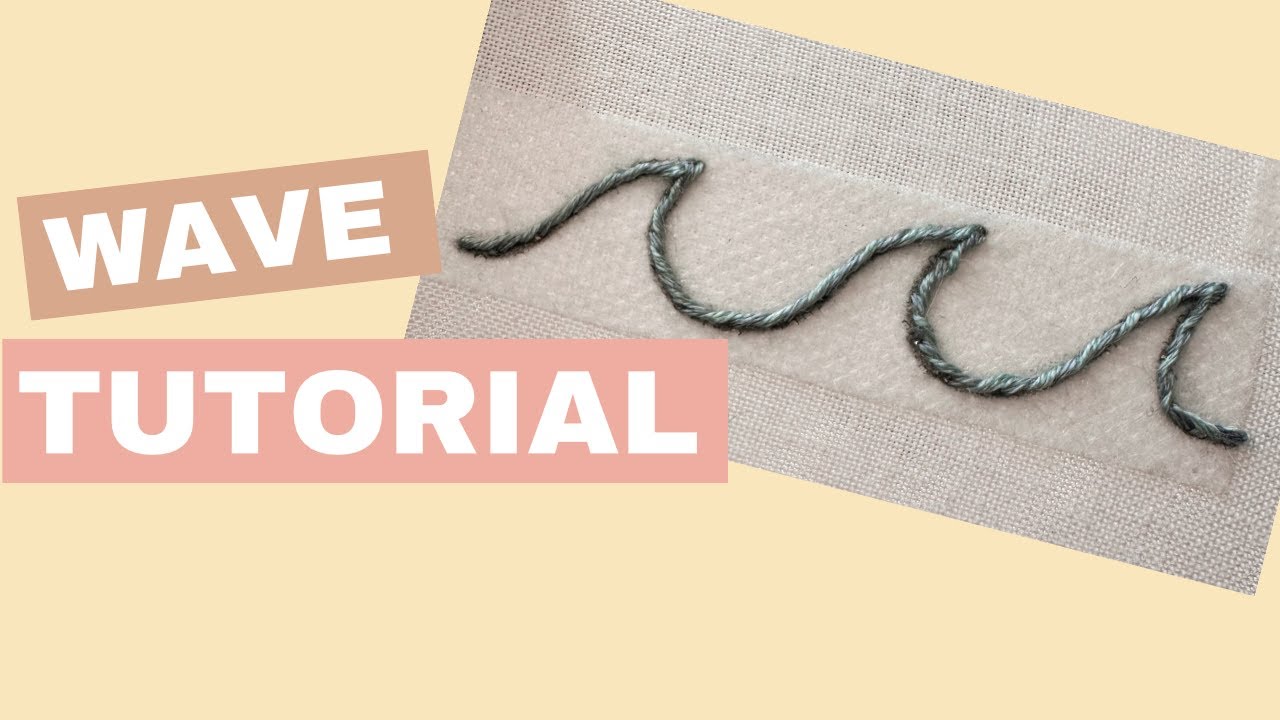 Wave Strap Pattern Tutorial - YouTube