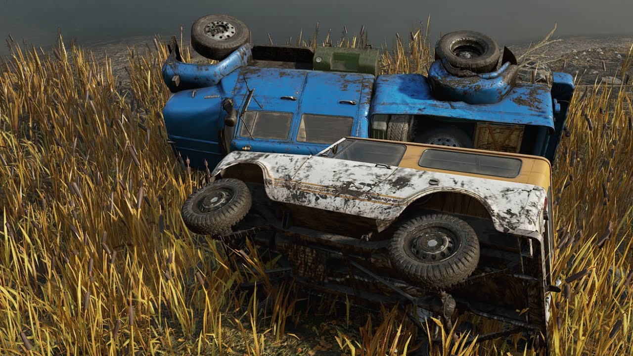 FAILED RESCUE MISSION IN THE SWAMP. SnowRunner - YouTube