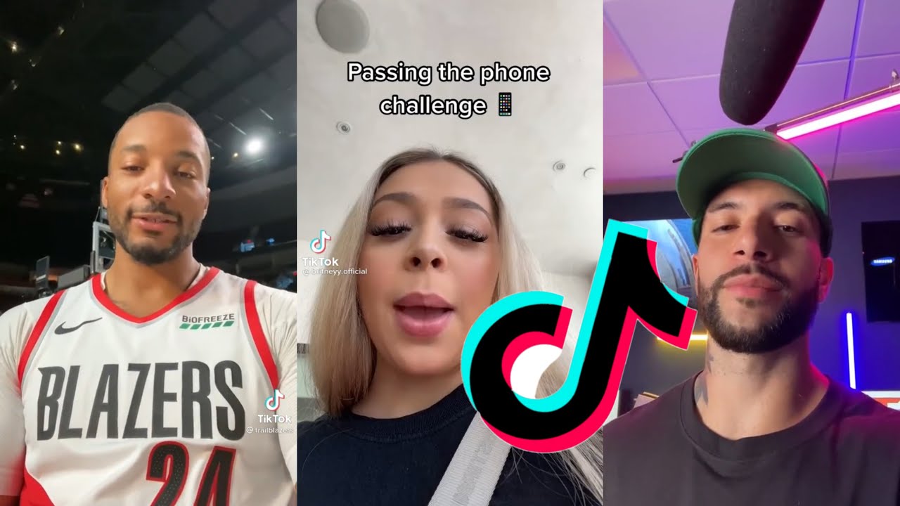 BEST of PASS THE PHONE CHALLENGE ON TIKTOK | TikTok Compilation - YouTube