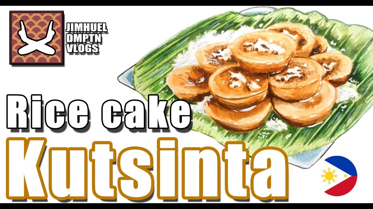 Kutsinta | Food Illustration Water Color - YouTube