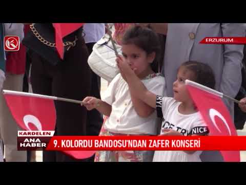 Kardelen TV | 9. Kolordu Bandosu'ndan Zafer Konseri