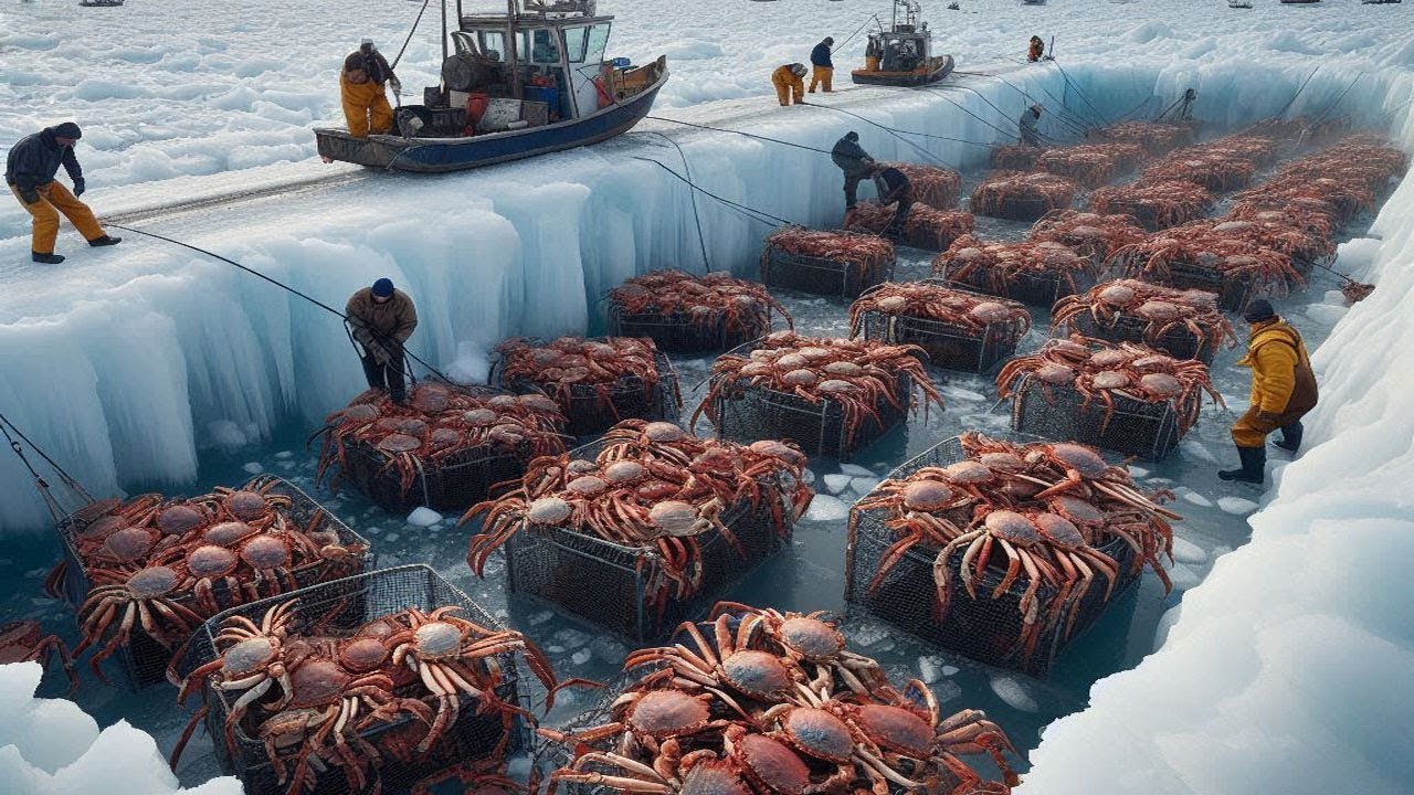 Europe’s Biggest King Crab Haul Millions of King Crabs Caught Inside ...