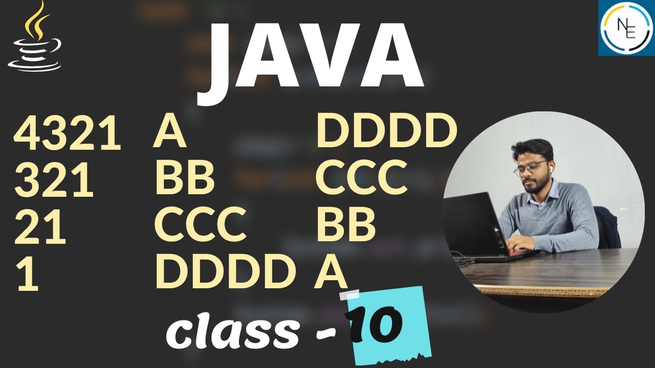 || ICSE || Class-10th ||Computer Applications || Pattern Programs || Networkers Era || Kanpur ...