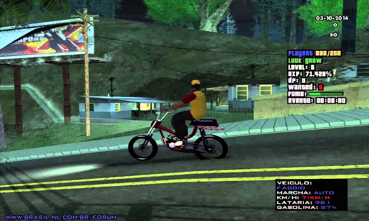 Mod da moto Faggio GTA sa EDIÇÃO.* - YouTube