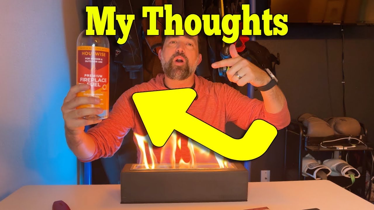 Houswise Bio Ethanol Fireplace Fuel for Table Top Fire Pit & Ethanol ...