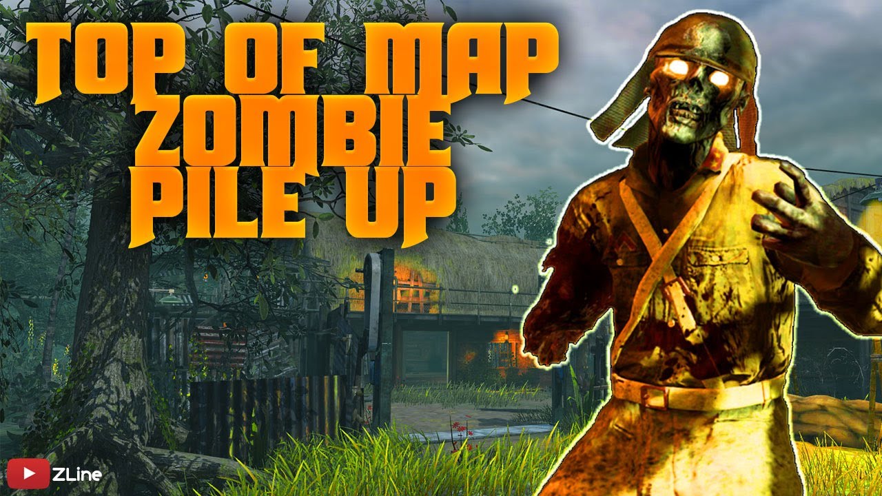 NEW Shi No Numa Jump-In Top Of Map Zombie Pile Up :CoD Mobile Zombie ...