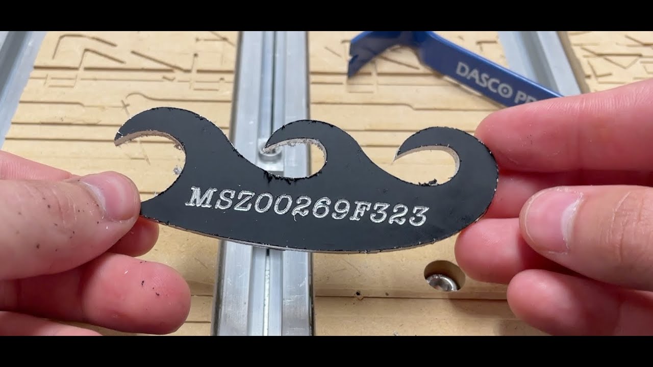Engraving Aluminum with CNC Router - YouTube