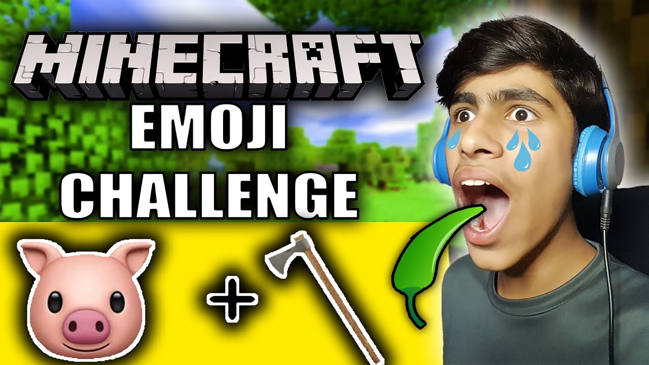 Guess Minecraft Emoji Challenge (chilli edition) |Vibey Gamers - YouTube