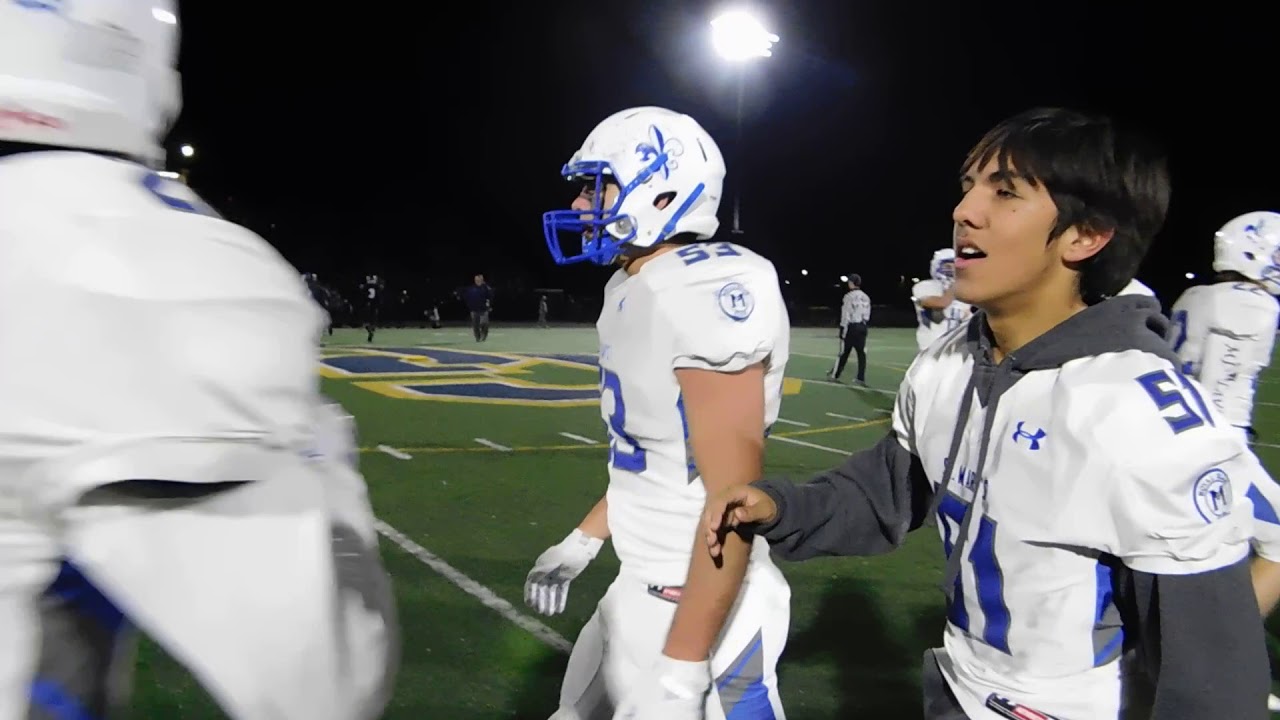 Final seconds St. Mary's/Pallotti football MIAA B final 11/11/18 - YouTube