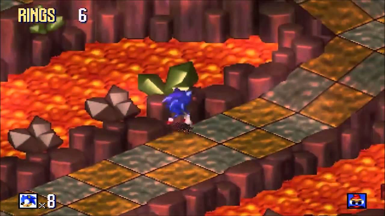 Sonic 3D Blast (Saturn) Volcano Valley Act 1 (Sega Genesis Remix) - YouTube