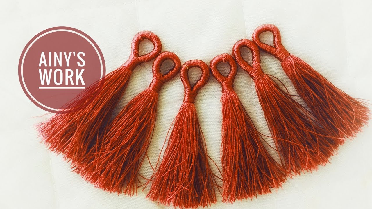 stylish tussle for dress /#dupatta hanging #tussles/ #handmade #tussle ...