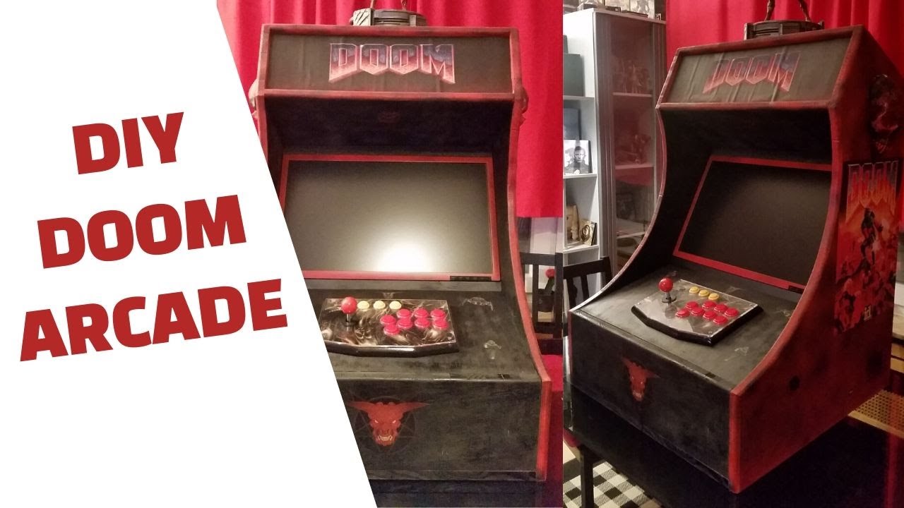 Classic DooM Arcade Machine - YouTube
