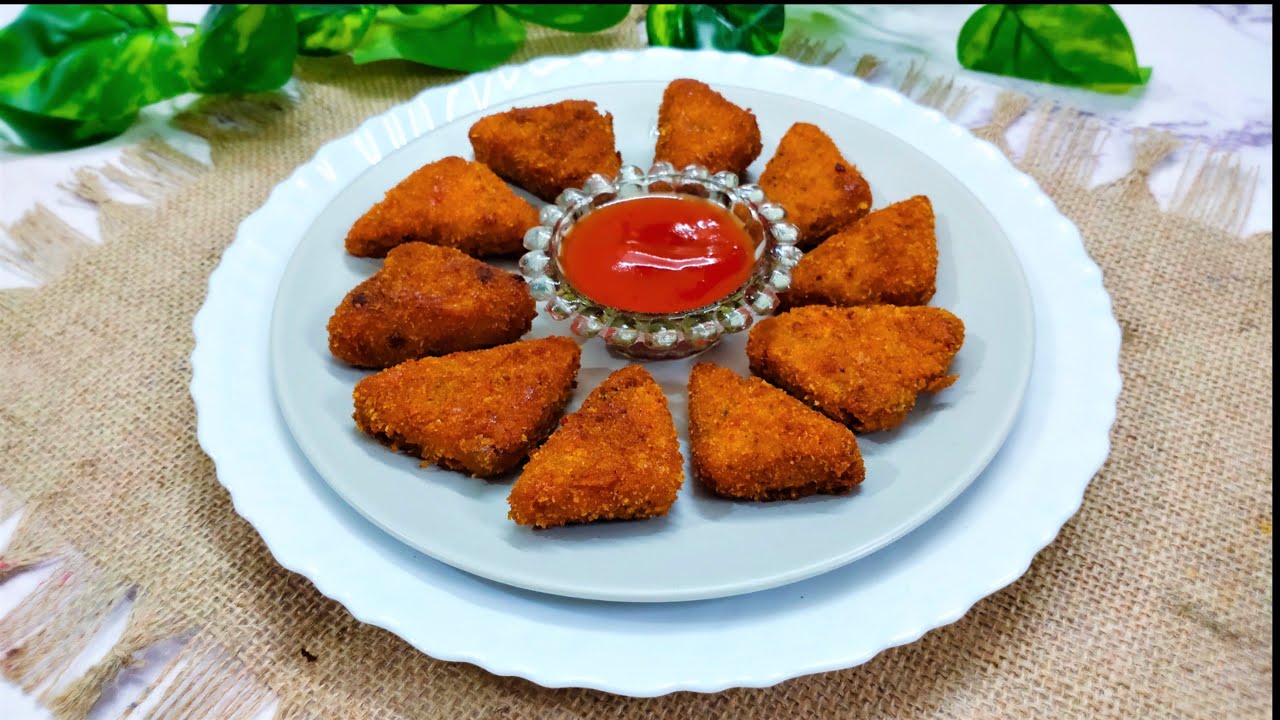 Potato Triangles 🥔 ll Easy & Quick Ramadan Iftar Snacks Recipe ll Tea ...