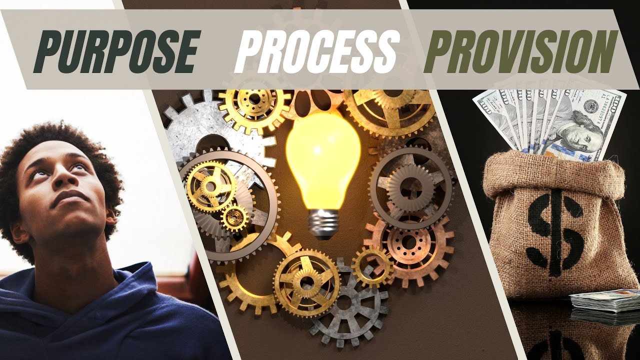 Purpose - Process - Provision - YouTube