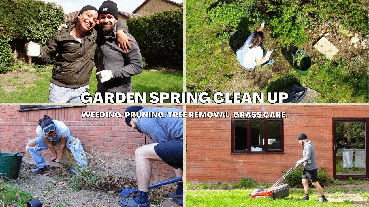 garden spring clean up | weeding. pruning. tree removal. grass care ...