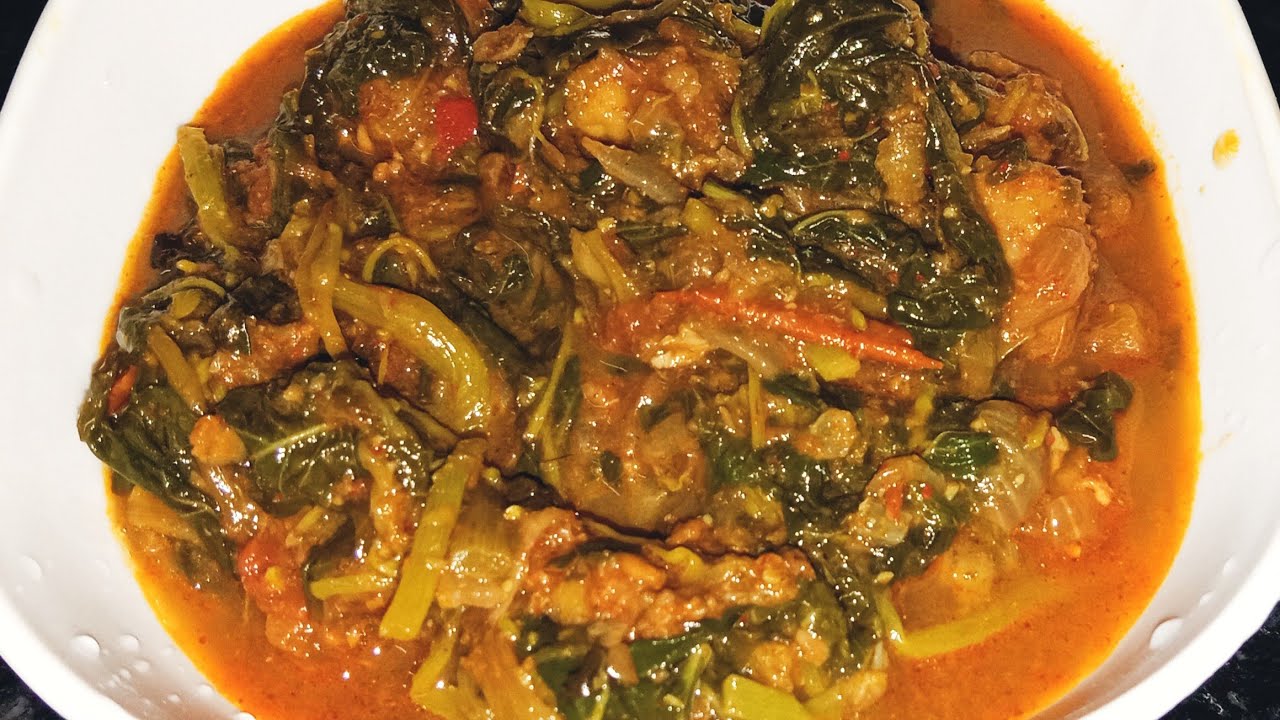 Jhinga bhaji recipe in hindi/Jhinga bhaji mix salan. - YouTube