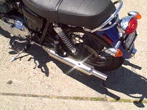 2003 Triumph Bonneville T100 - YouTube