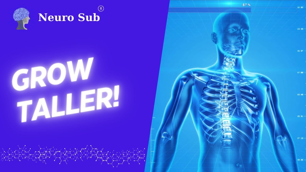Healthy Height Growth! How to Grow Taller? Subliminal Messages to ...