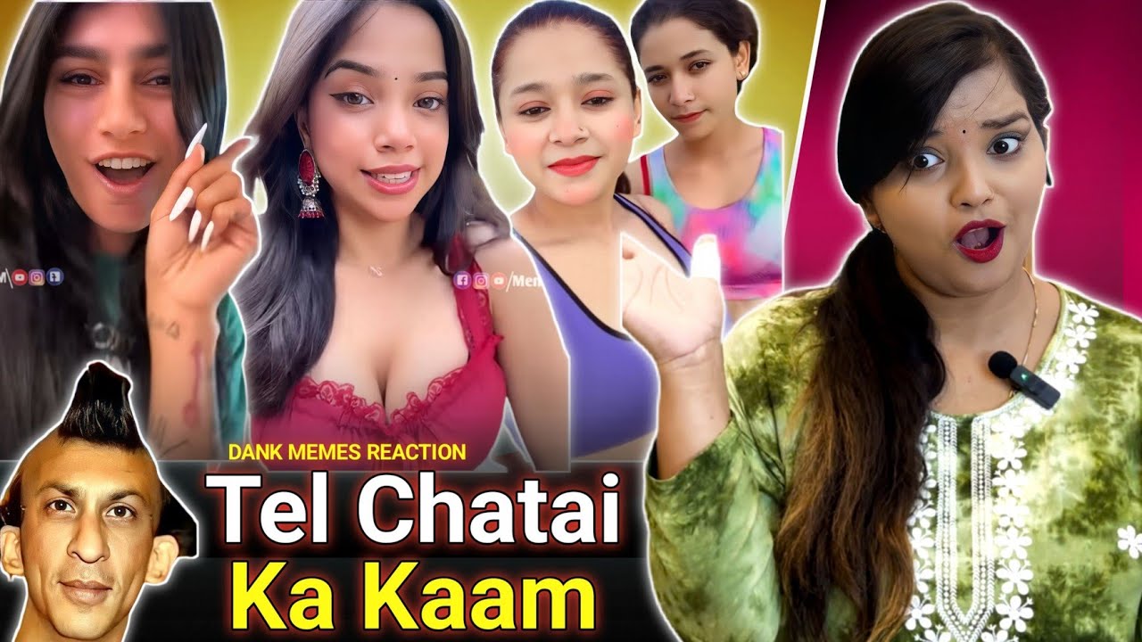Tel Chatai Ka Kaam 😆 Wah Bete Moj Kardi | Dank Indian Memes | Ep.160 | REACTION | SWEET CHILLIZ ...