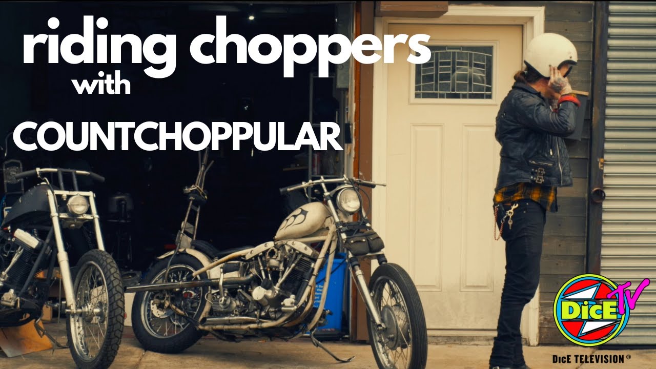 Riding Choppers with Count Choppular in South Philly #DicEtv - YouTube