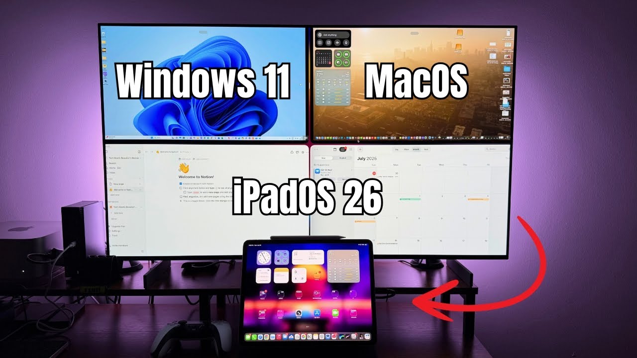 This iPadOS 26 Setup Makes the iPad the ULTIMATE Productivity Machine ...