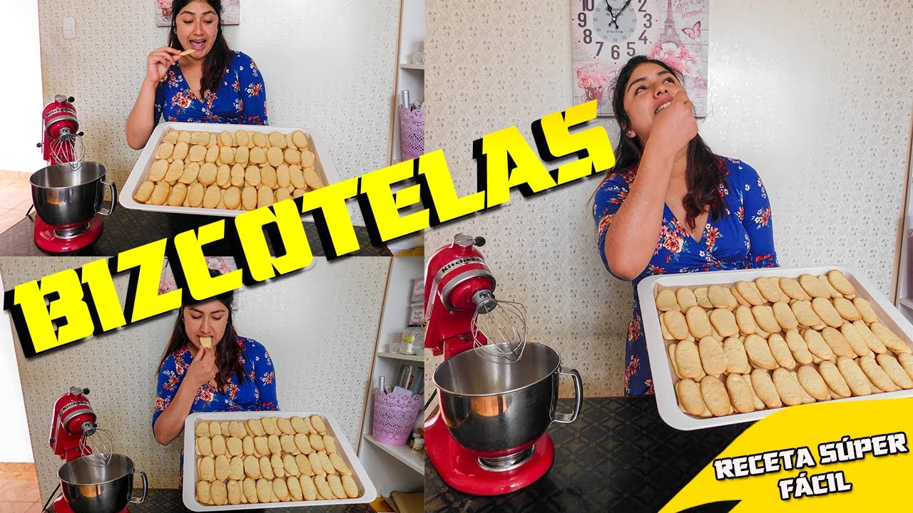 Bizcotelas receta fácil - Miski trujillo - YouTube