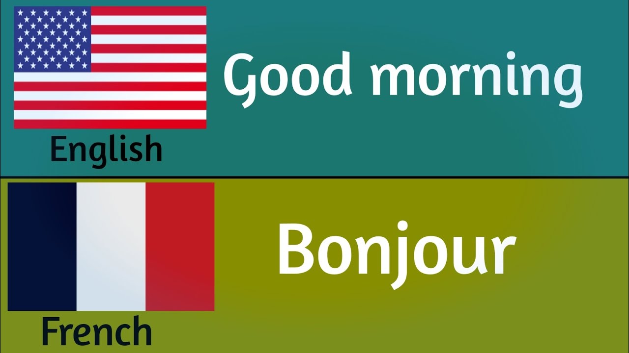 French and English speaking practice for beginners. @Engtospan29 - YouTube