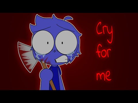 Cry for me | Sprunki Animation | Black x Jevin 🖤💙
