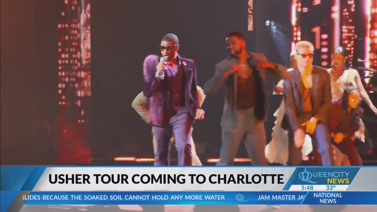 Usher 'Past Present Future' Tour coming to Charlotte - YouTube