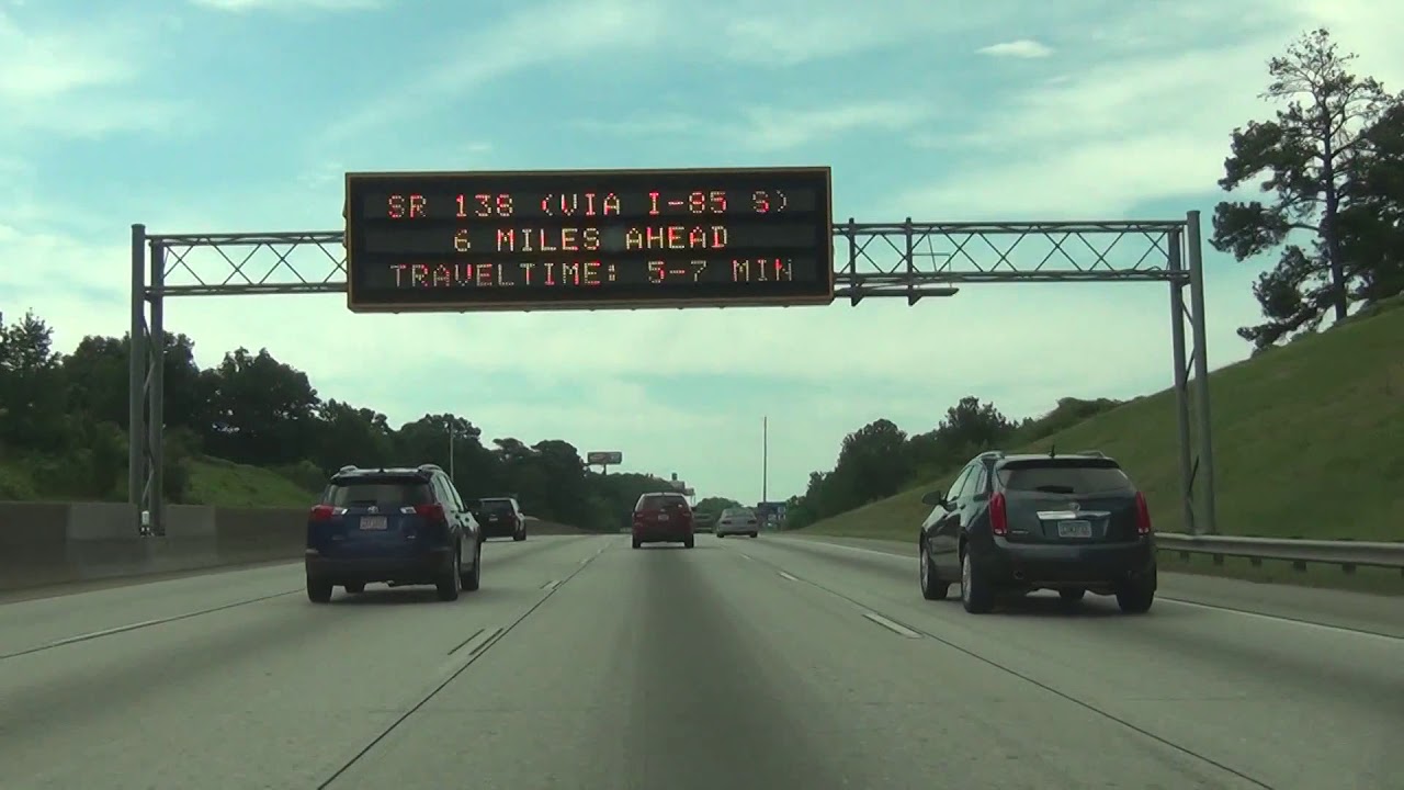 Georgia - Interstate 285 Outer Loop (The Perimeter) - Mile Marker 10 to ...