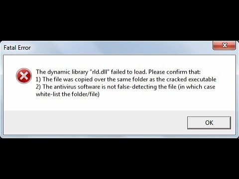 rld.dll error fixed. - YouTube