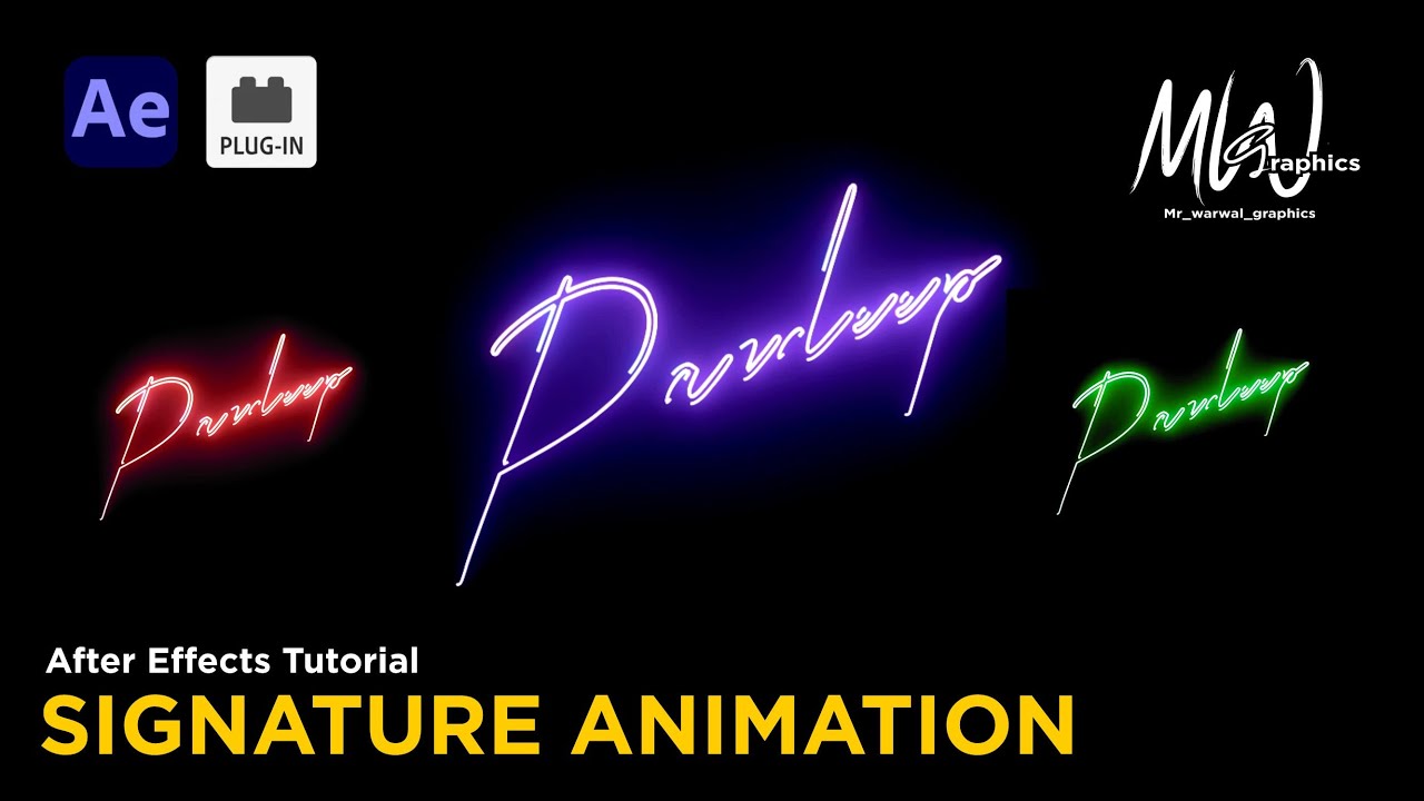 After Effect Animation | After Effects Tutorial - YouTube