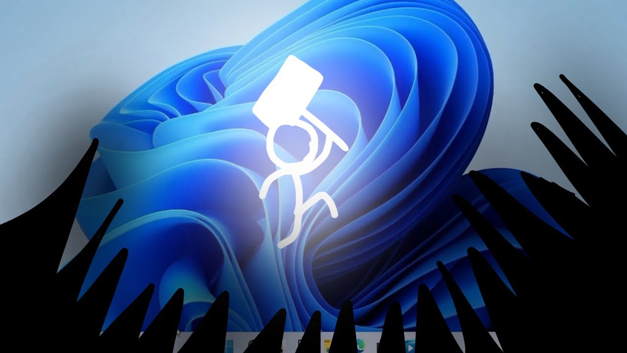 Stickman windows 11 - YouTube